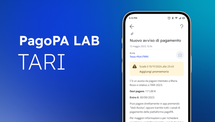 PagoPA DevPortal | PagoPA LAB - Approfondiamo la gestione integrata del servizio TARI da pagoPA ...